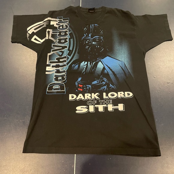Star Wars | Shirts | Vintage 9s Darth Vader Dark Lord Of The Sith Shirt ...
